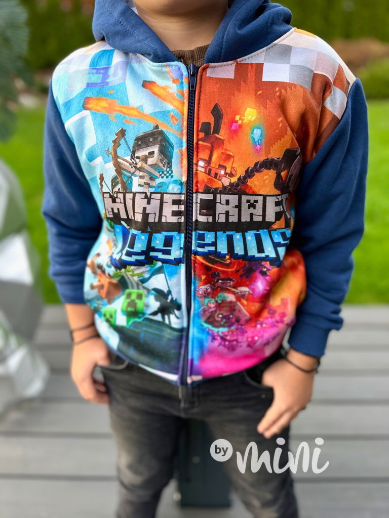 Minecraft legends vyteplená mikina - Skladem | ByMini.cz