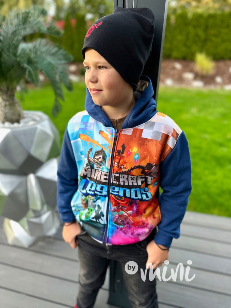 Minecraft legends vyteplená mikina - Skladem | ByMini.cz