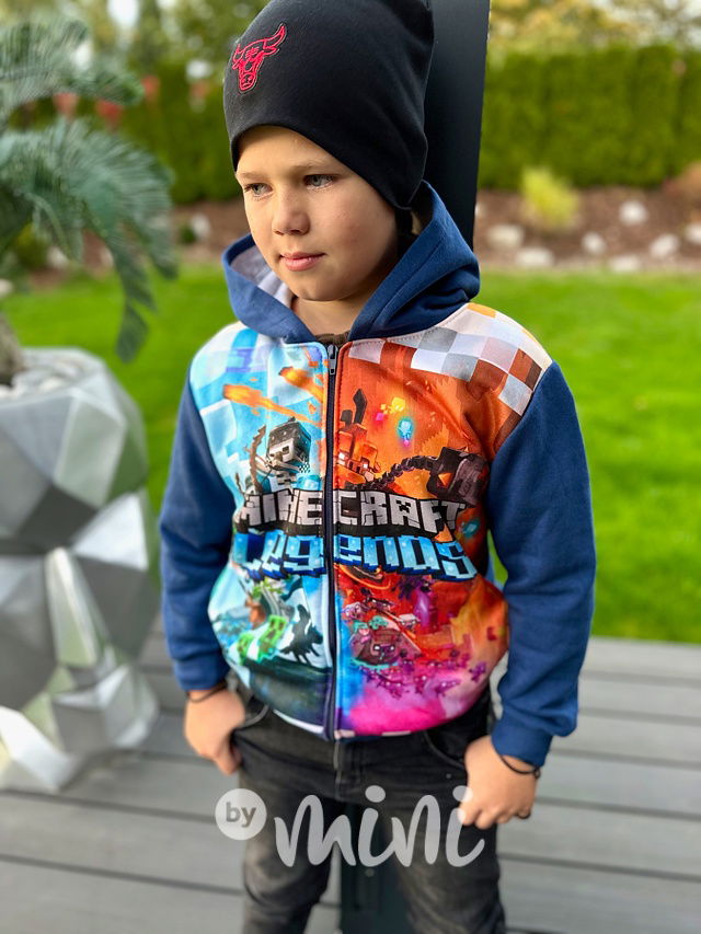 Minecraft legends vyteplená mikina - Skladem | ByMini.cz