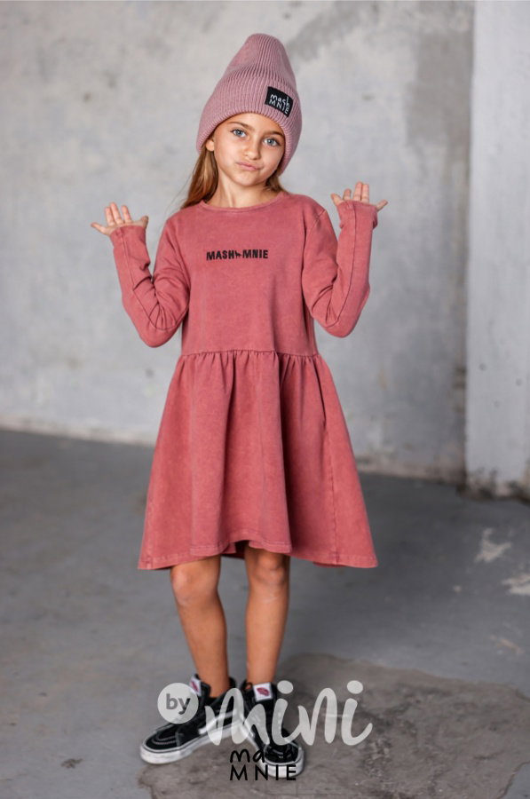 Mash Mnie vintage coral šaty - Skladem | ByMini.cz