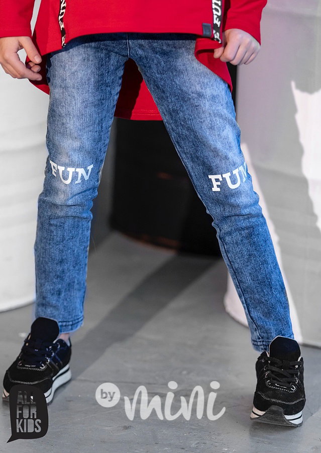 FUN jeans - modré - Skladem | ByMini.cz