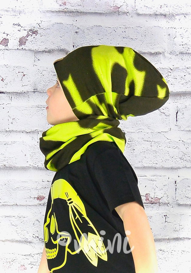 Lemon army houmles čepka s tunelem - Skladem | ByMini.cz